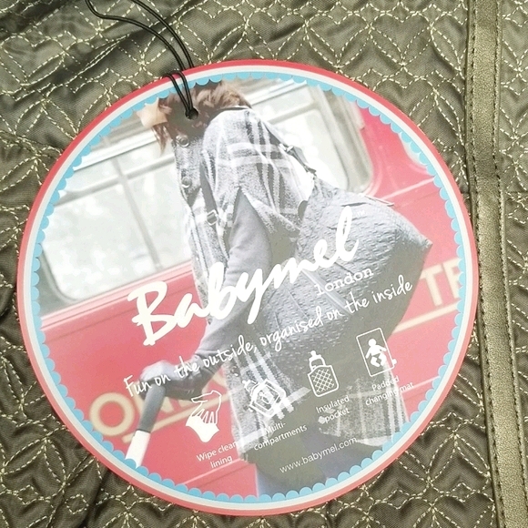 Babymel | Bags | Babymel London Quilted Diaper Bag | Poshmark